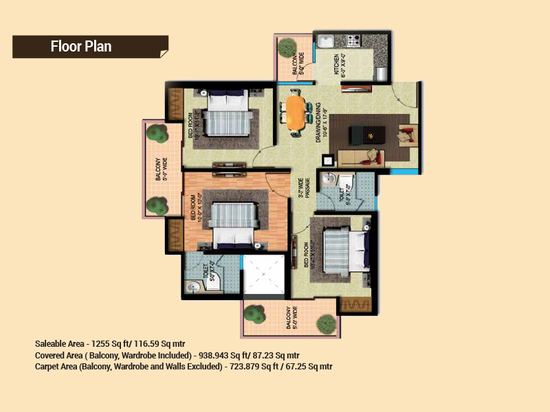 Flats for Sale in Migsun Ultimo, Omicron 3, Greater Noida - 1/2/3/4 BHK ...