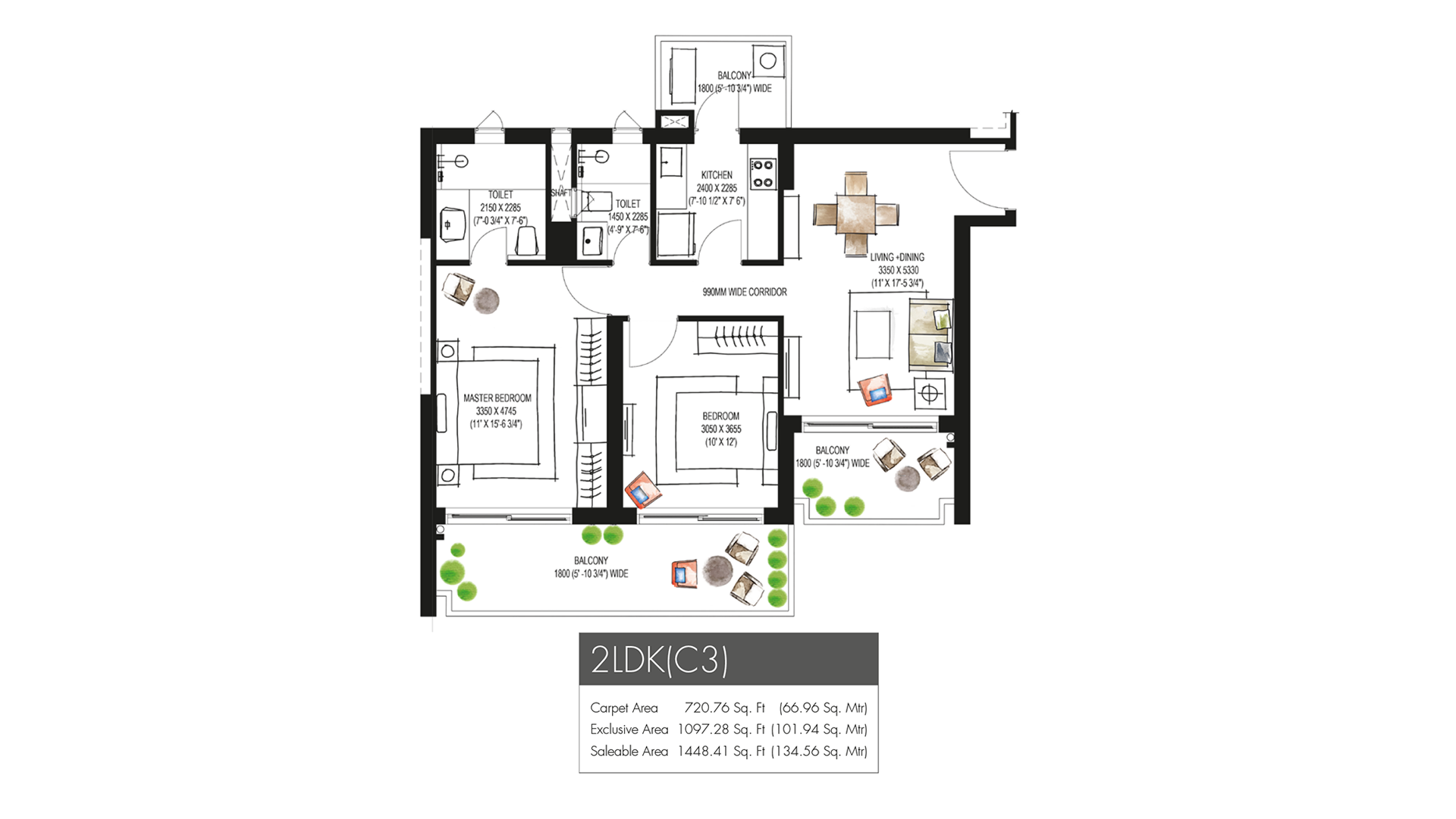 Krisumi Waterfall Residences - 2, 3, 4 BHK on Dwarka Expressway