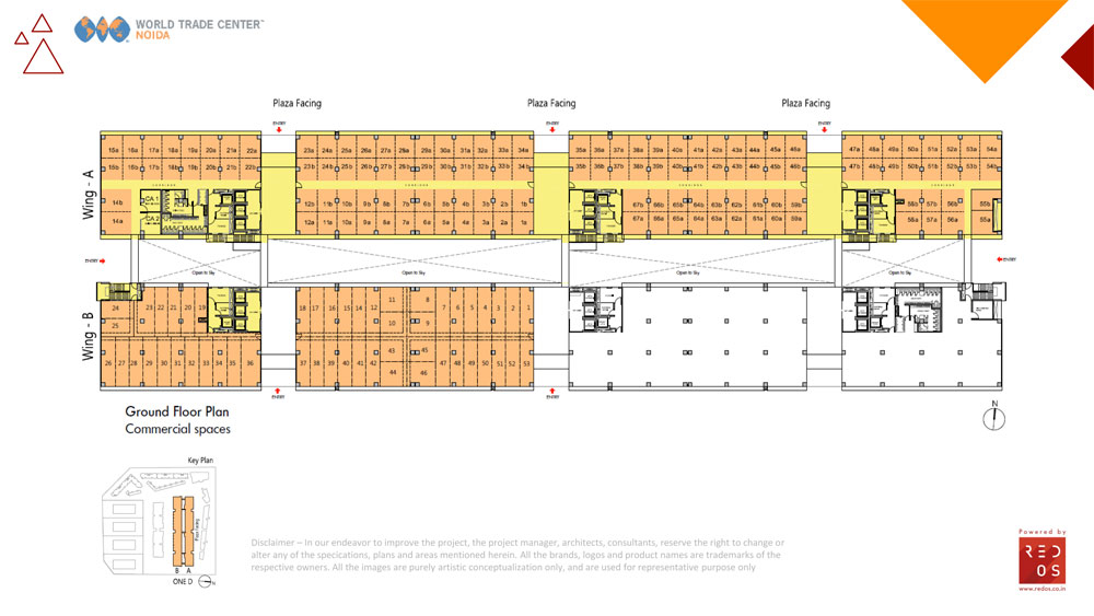 WTC One D, World Trade Center One D Noida – Office Space